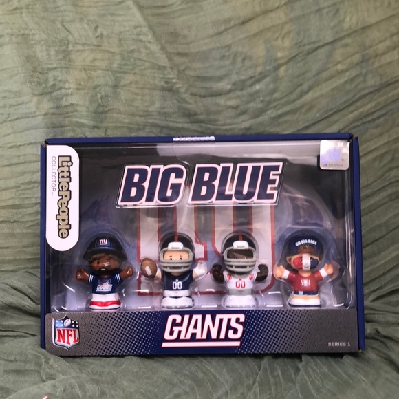 Mattel | Toys | Mattel Little People Collector Big Blue Giants Nfl Nib ...